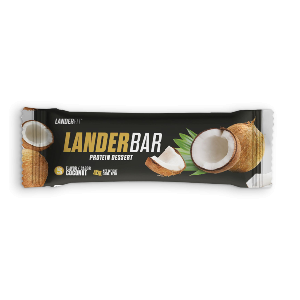 Barrita Landerbar Coconut Protein Dessert - El Negro Suplementos